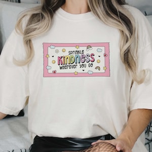 Sprinkle Kindness Wherever You Go SVG PNG File, Cute Artsy Trendy ...