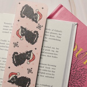 Christmas Cat Bookmark Design, PNG File, Cute Creative Bookish Cat Mom ...