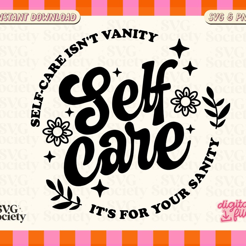 Self Care Svg - Etsy