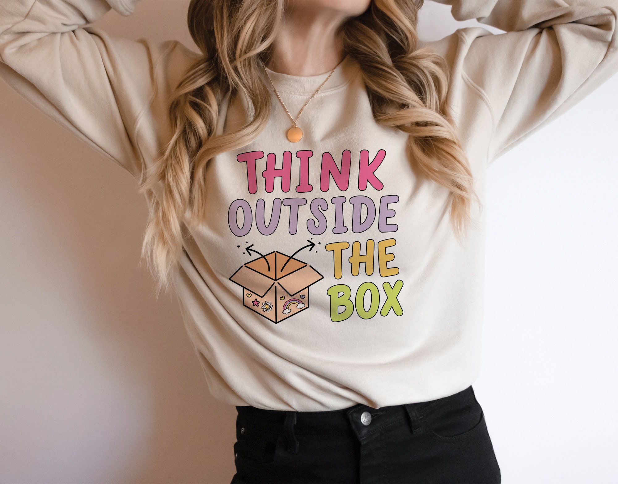 Think Outside the Box SVG Affirmations Svg Motivational Svg - Etsy
