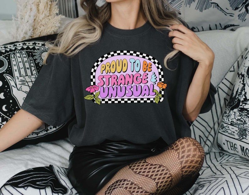 Proud to Be Strange and Unusual PNG File Trendy Creative Pastel Goth ...