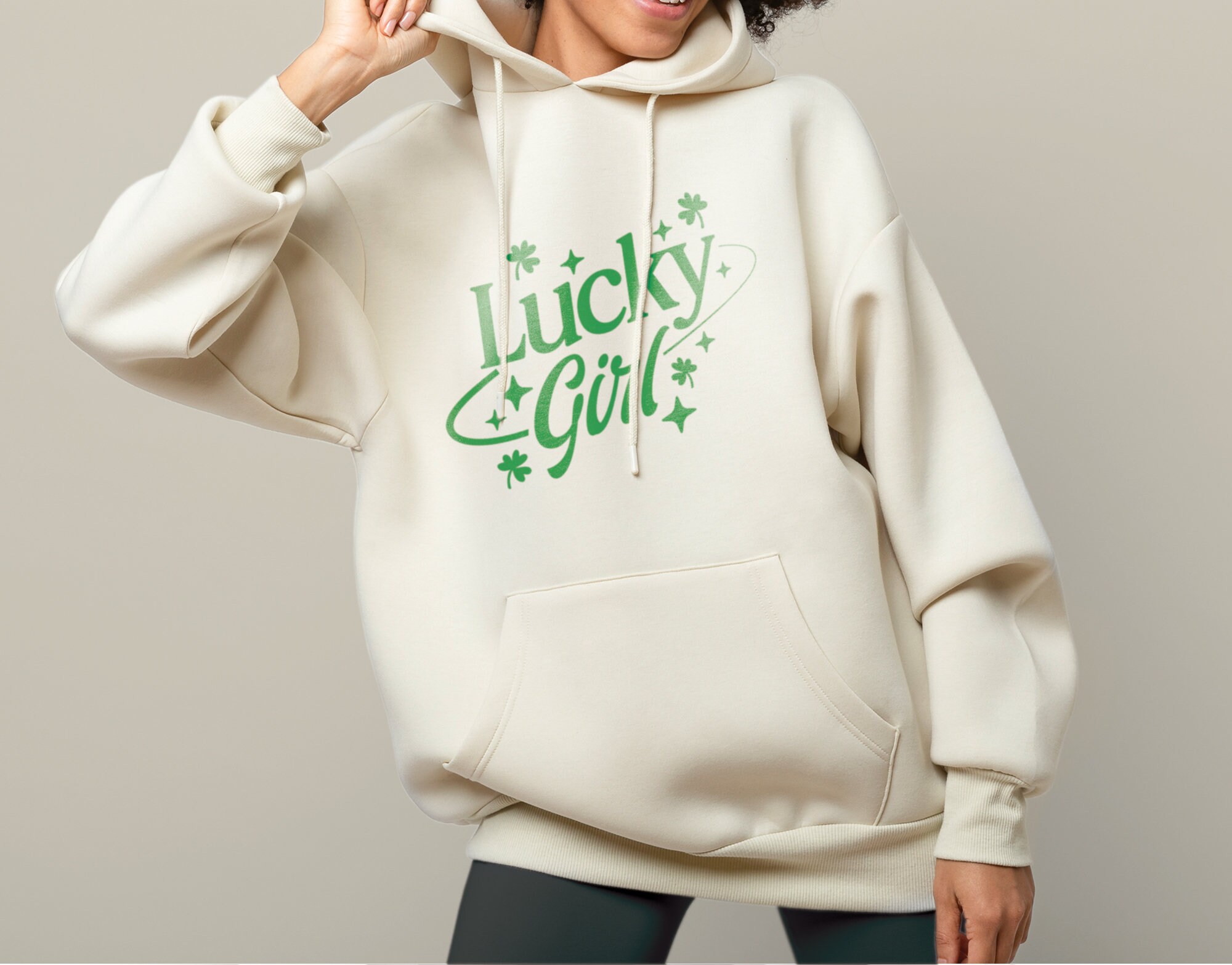 Lucky Girl - Cute Aesthetic & Trending SVG PNG St. Patrick's Day Design ...