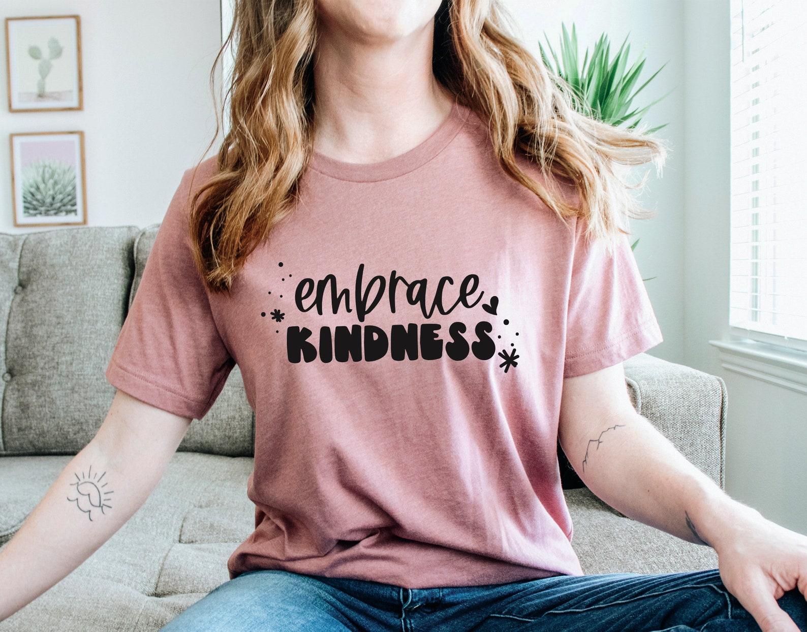Embrace Kindness SVG PNG Silhouette Cricut SVG Cut File | Etsy