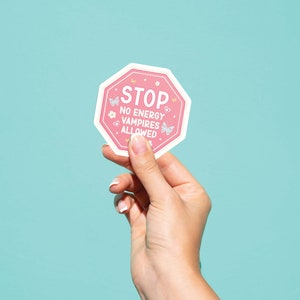 No Energy Vampires Allowed SVG PNG File Cute Trendy Artsy Design for ...