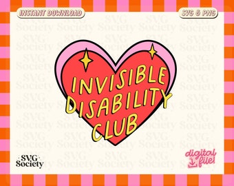 Invisible Illness Club - Etsy