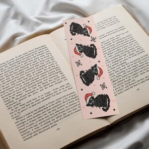Christmas Cat Bookmark Design, PNG File, Cute Creative Bookish Cat Mom ...