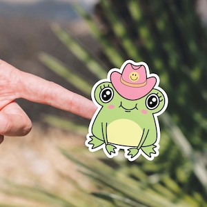 Cute Cowboy Frog SVG PNG, Cute Trendy Frog Design Perfect for T-shirts ...