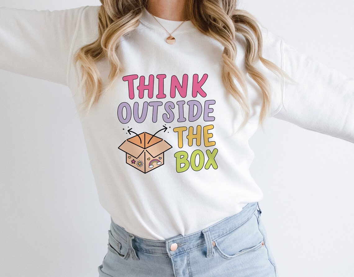 Think Outside the Box SVG Affirmations Svg Motivational Svg - Etsy