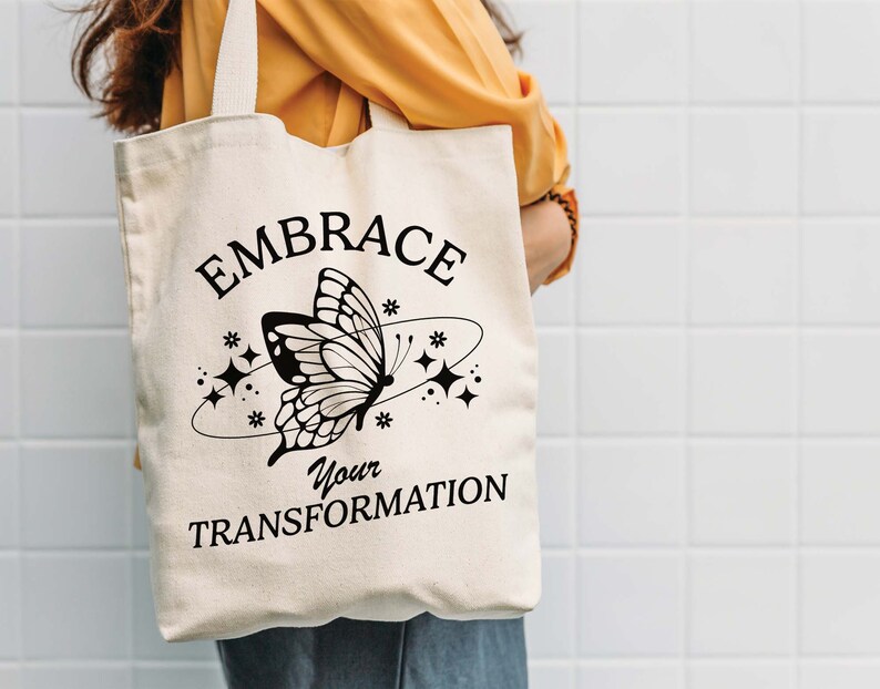 Embrace Your Transformation SVG PNG Aesthetic Butterfly Y2k - Etsy