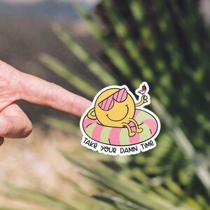 Take Your Damn Time Svg, PNG, Mental Health Png, Motivational Png ...