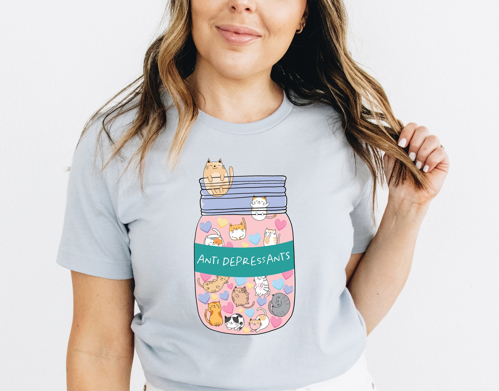 Cat Antidepressants SVG Mental Health Matters SVG PNG | Etsy