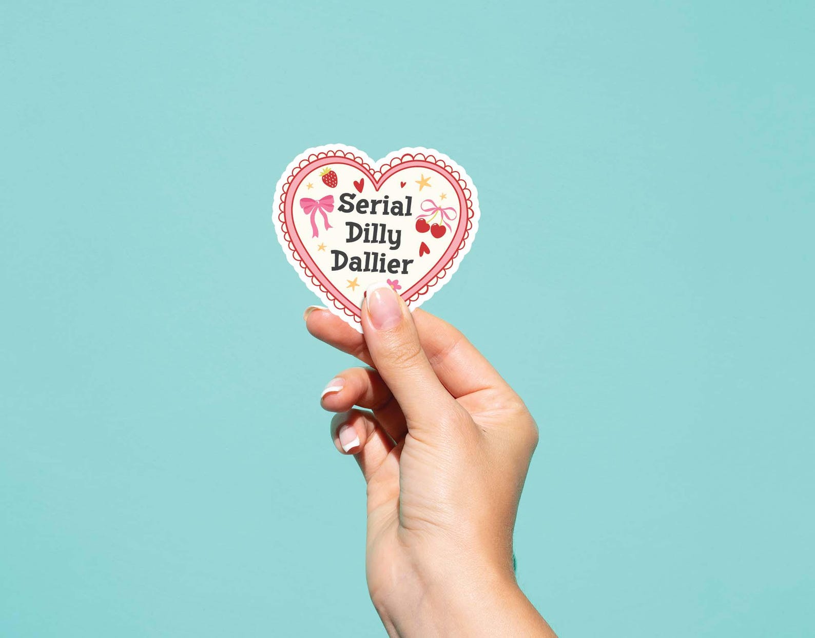 Serial Dilly Dallier | SVG PNG File | Whimsical Merch Design for ...