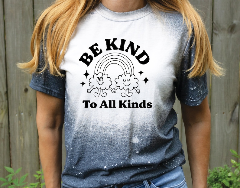 Be Kind to All Kinds SVG Retro Character Svg Spoonie Svg - Etsy