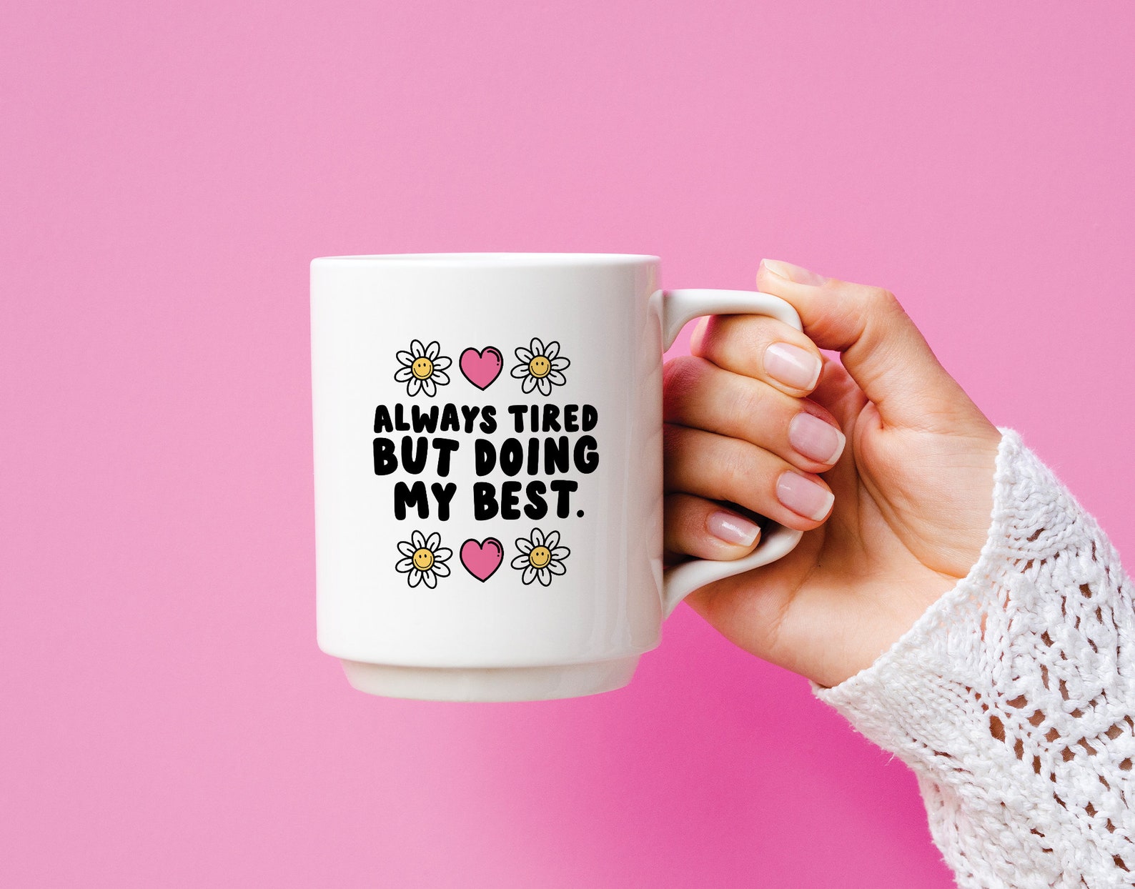 Always Tired SVG Doing My Best Svg Mental Health Awareness - Etsy