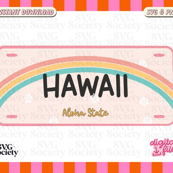 Hawaiian Svg - Etsy