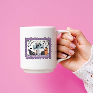 DNF Cemetery SVG PNG File, Cute Trendy Bookish Artsy Design for Shirts ...