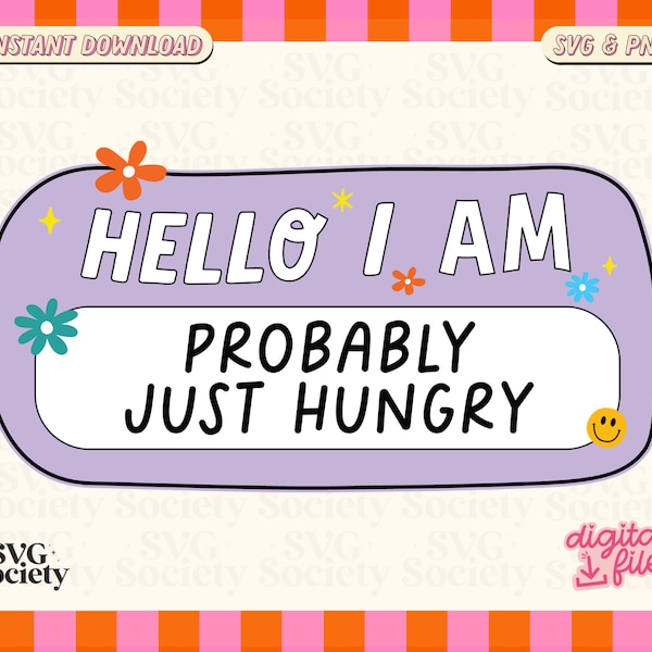 Hello I Am Svg - Etsy