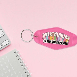 Overthinking is My Superpower PNG: Trendy Mental Health Design (digital ...
