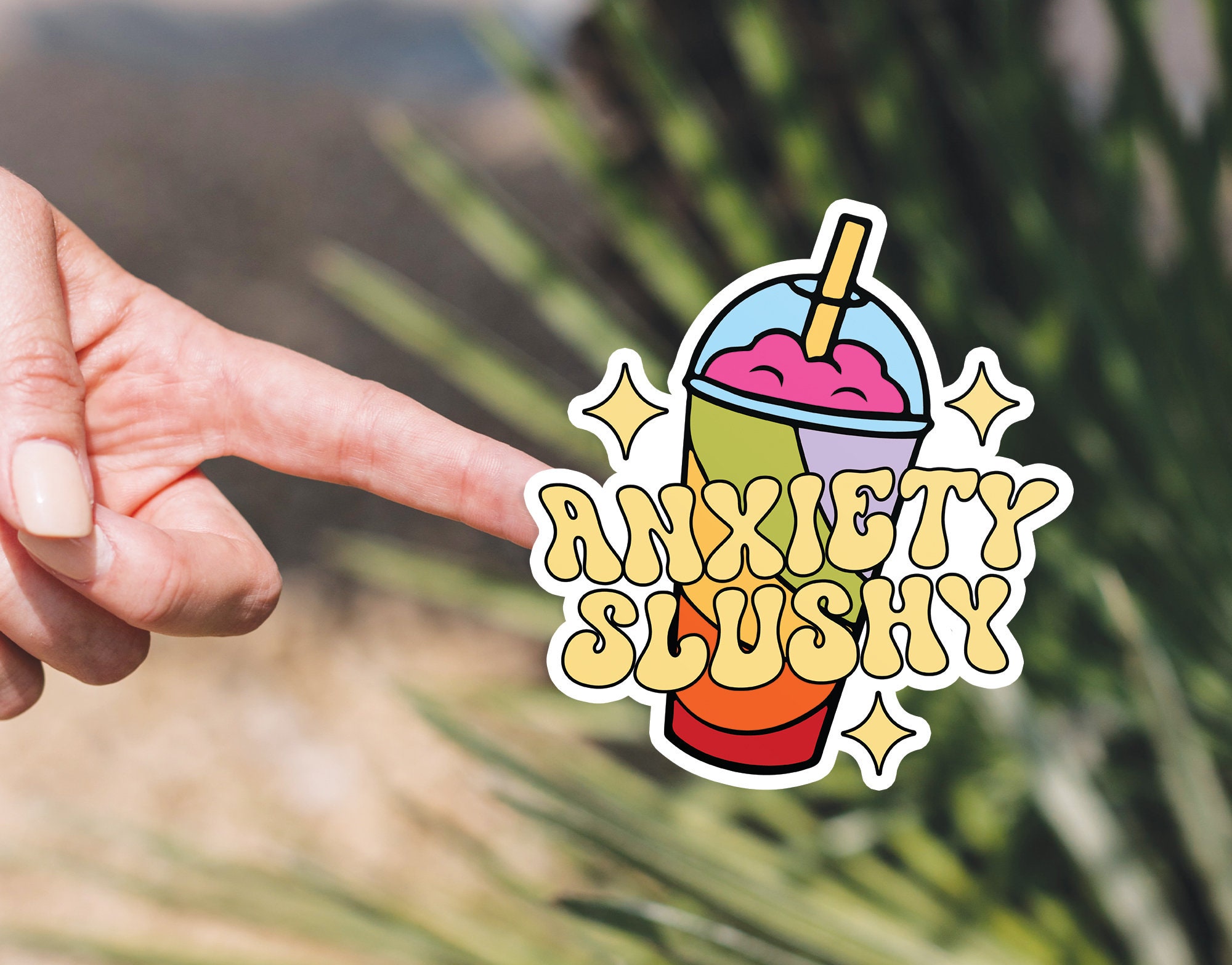 Anxiety Slushy SVG PNG Mental Health Graphic Cute & Creative - Etsy UK