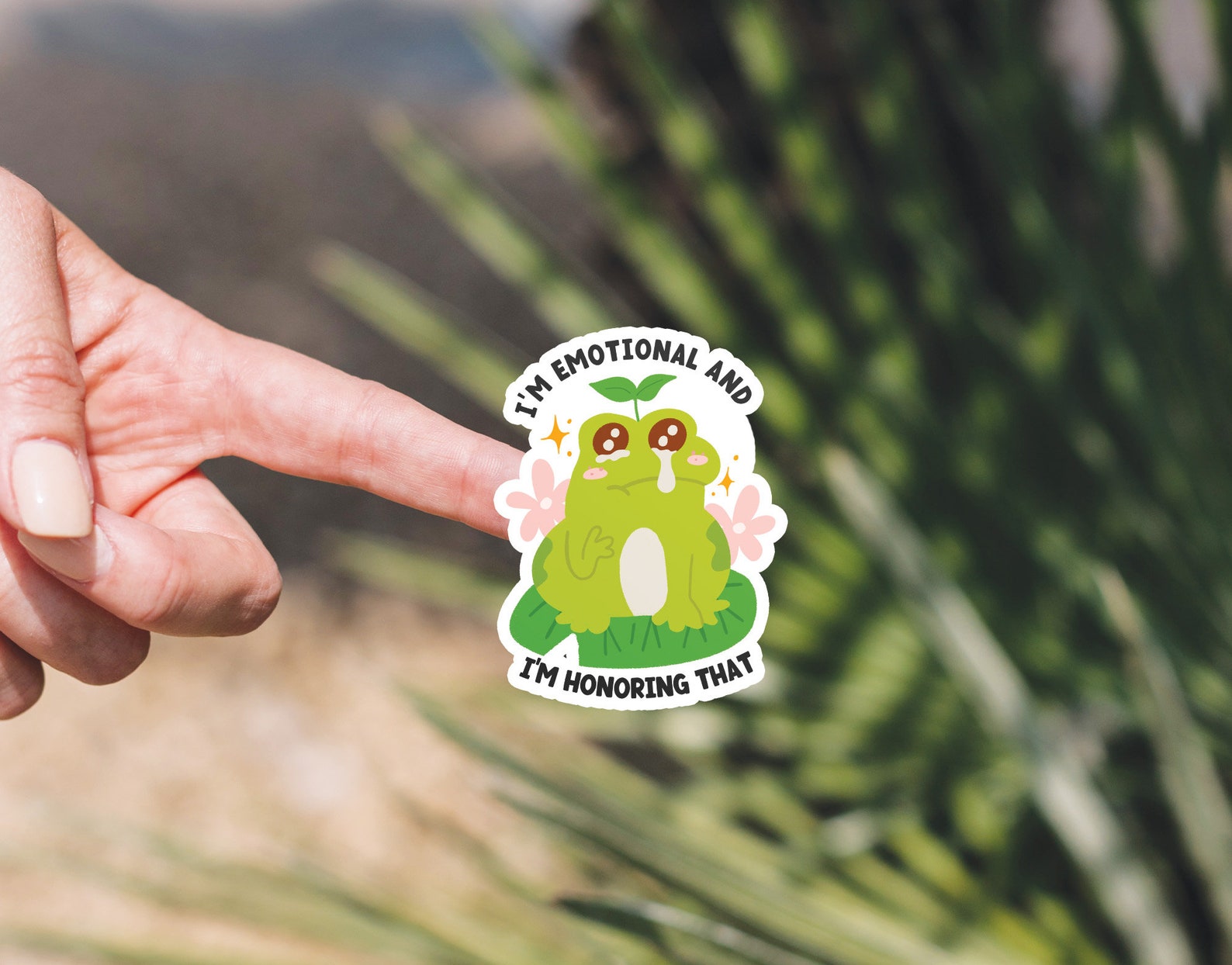 I'm Emotional PNG • Frog Png, Cute Frog Png, Mental Health Png, Cut ...