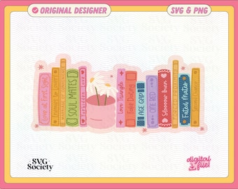 Coho SVG Coho Book Stack SVG IEWU Svg It Starts With Us - Etsy