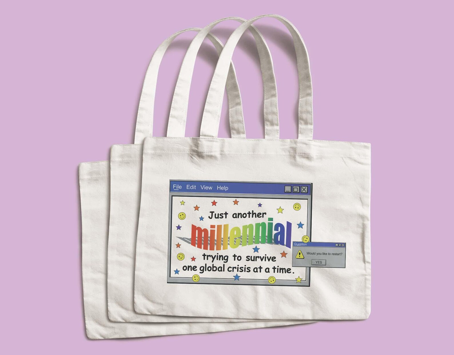 Just Another Millennial | PNG File | Funny Y2k Retro Computer Meme ...