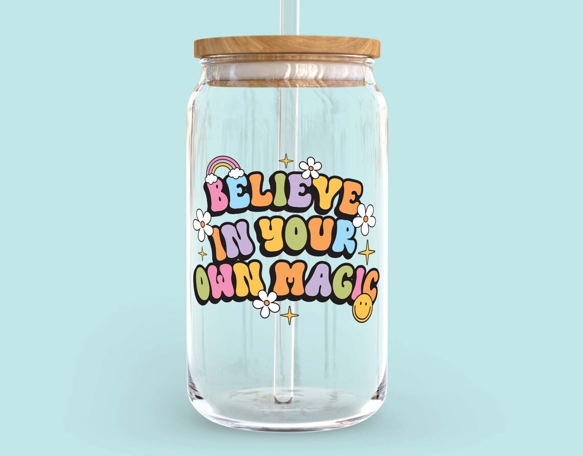 Believe in Your Own Magic SVG PNG Cute Inspirational Design for T ...
