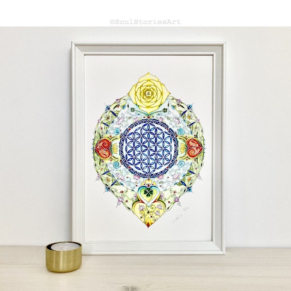 Life Mandala - Etsy