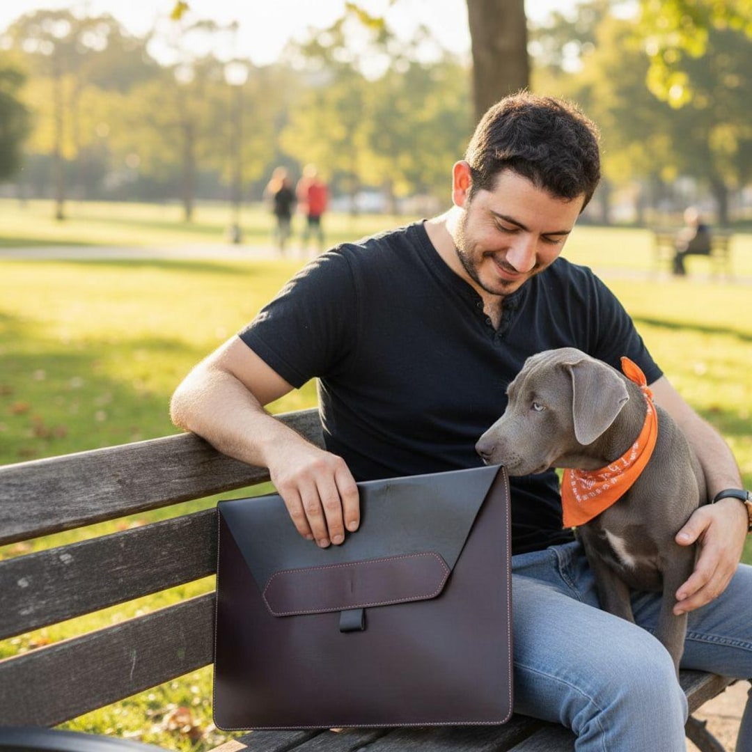 Slim Leather Laptop Cover - PDF Pattern - Etsy