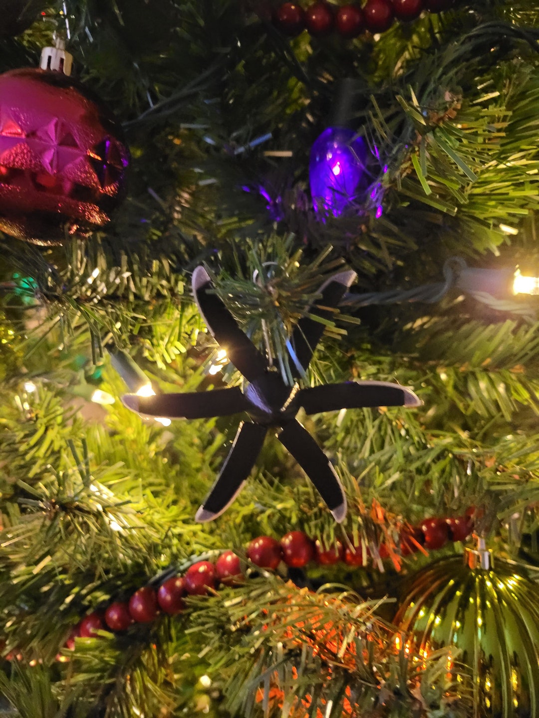 C-130J Propeller Christmas Ornament - Etsy