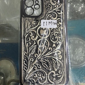 Christmas Gift Sterling Silver Mobile Cover iPhone Mobile Phone Back ...