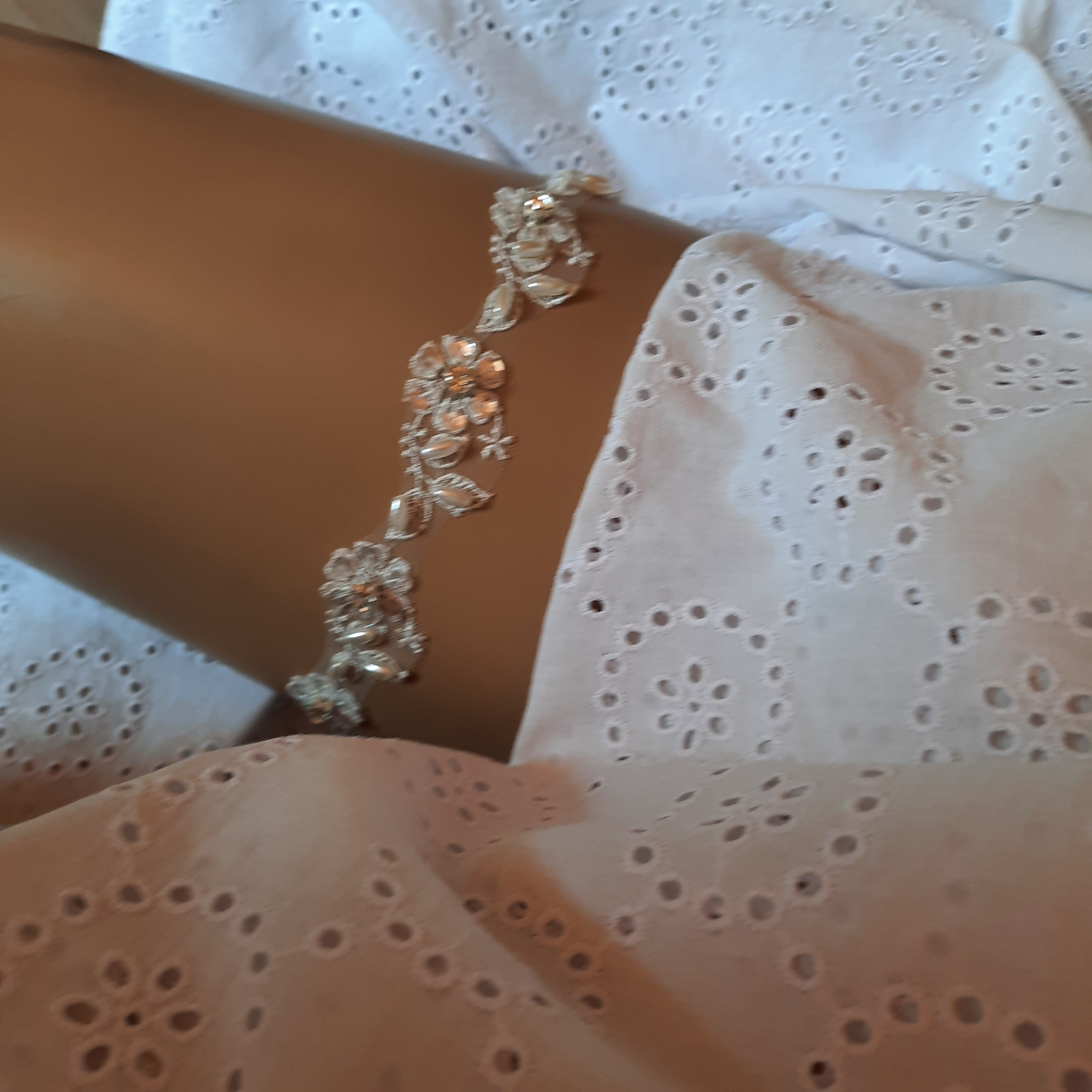 Wedding Garter, Sleek Simple Garter, Garter for Wedding, Garter Bride ...