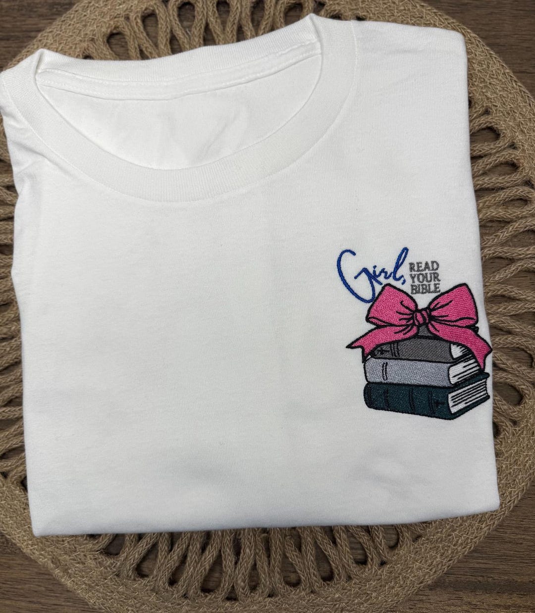 Left Chest Embroidery Design, Embroidery Design, Christian Embroidery ...