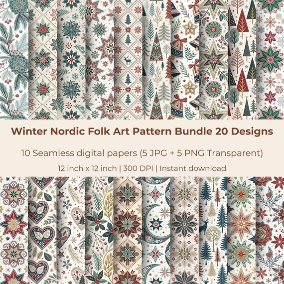 Scandinavian Art Motifs