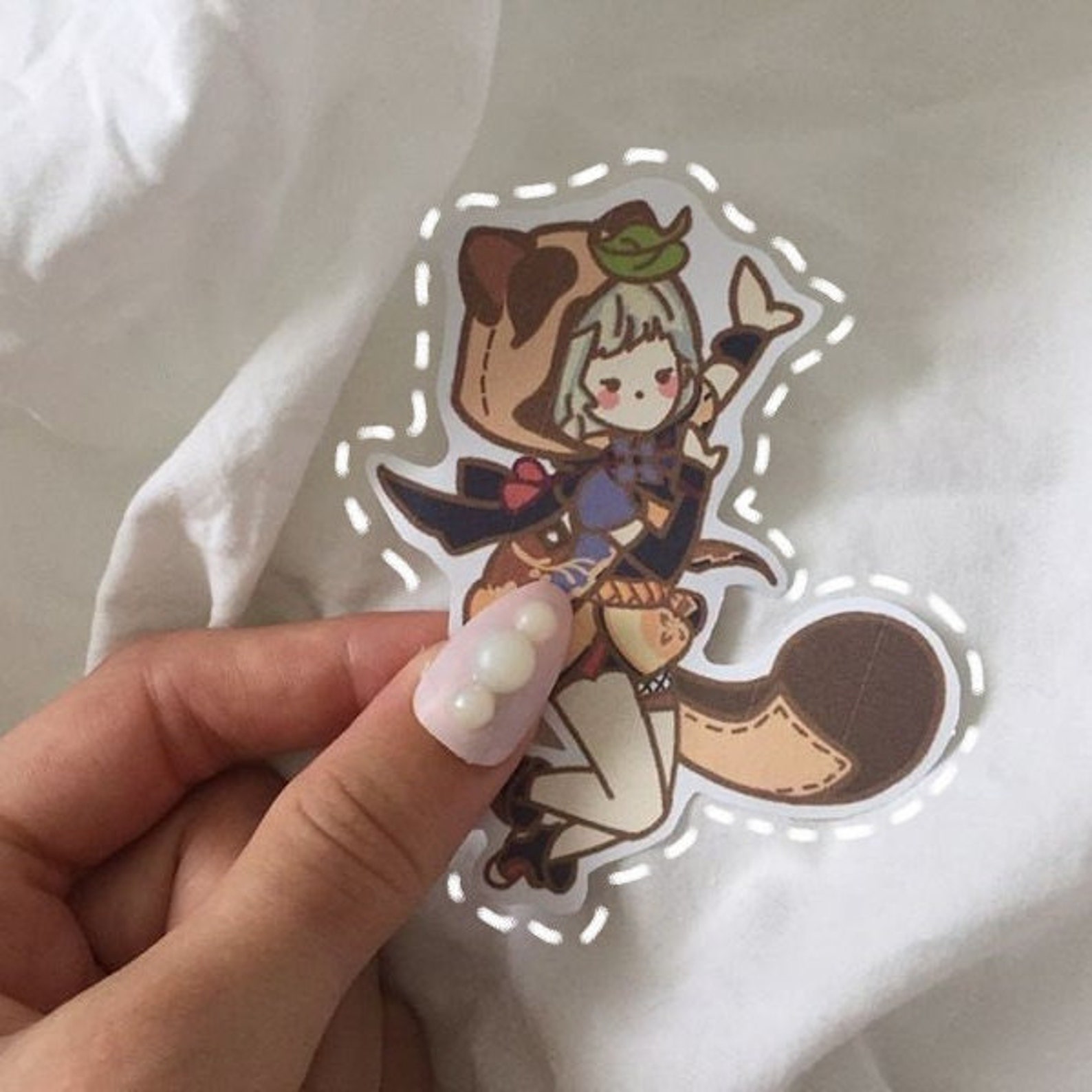 Genshin Impact Sticker Cute Sayu Sticker for Scrapbooking or | Etsy