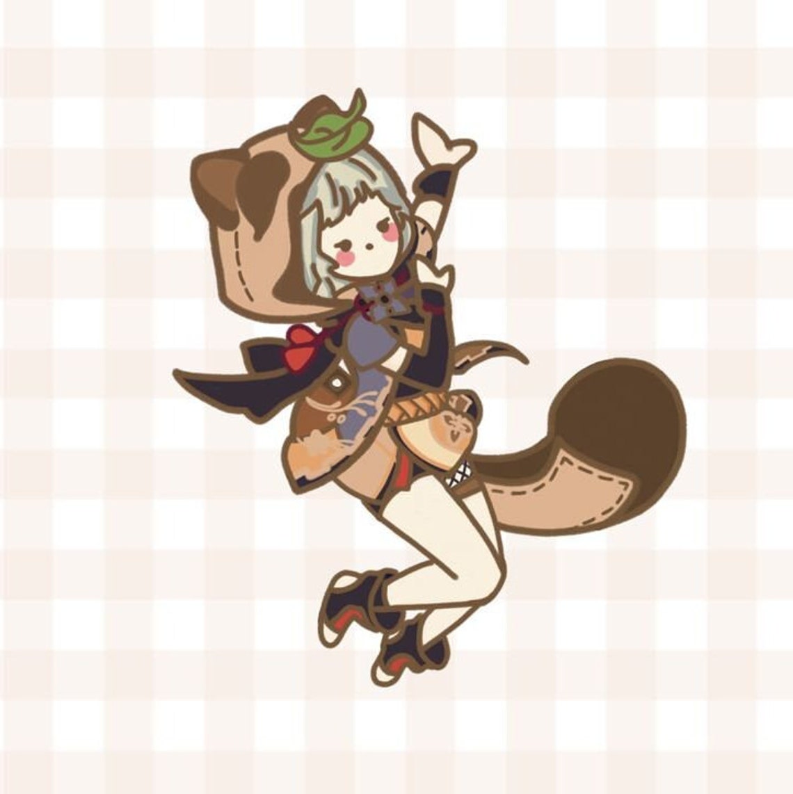 Genshin Impact Sticker Cute Sayu Sticker for Scrapbooking or | Etsy