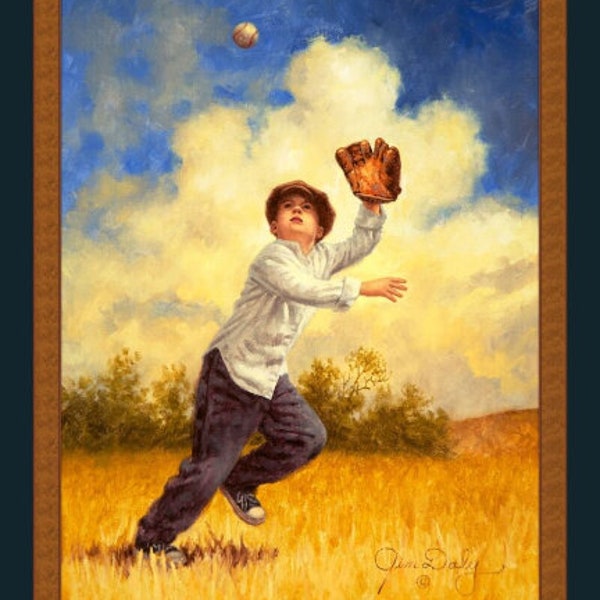 Baseball Quilt Panel - Etsy