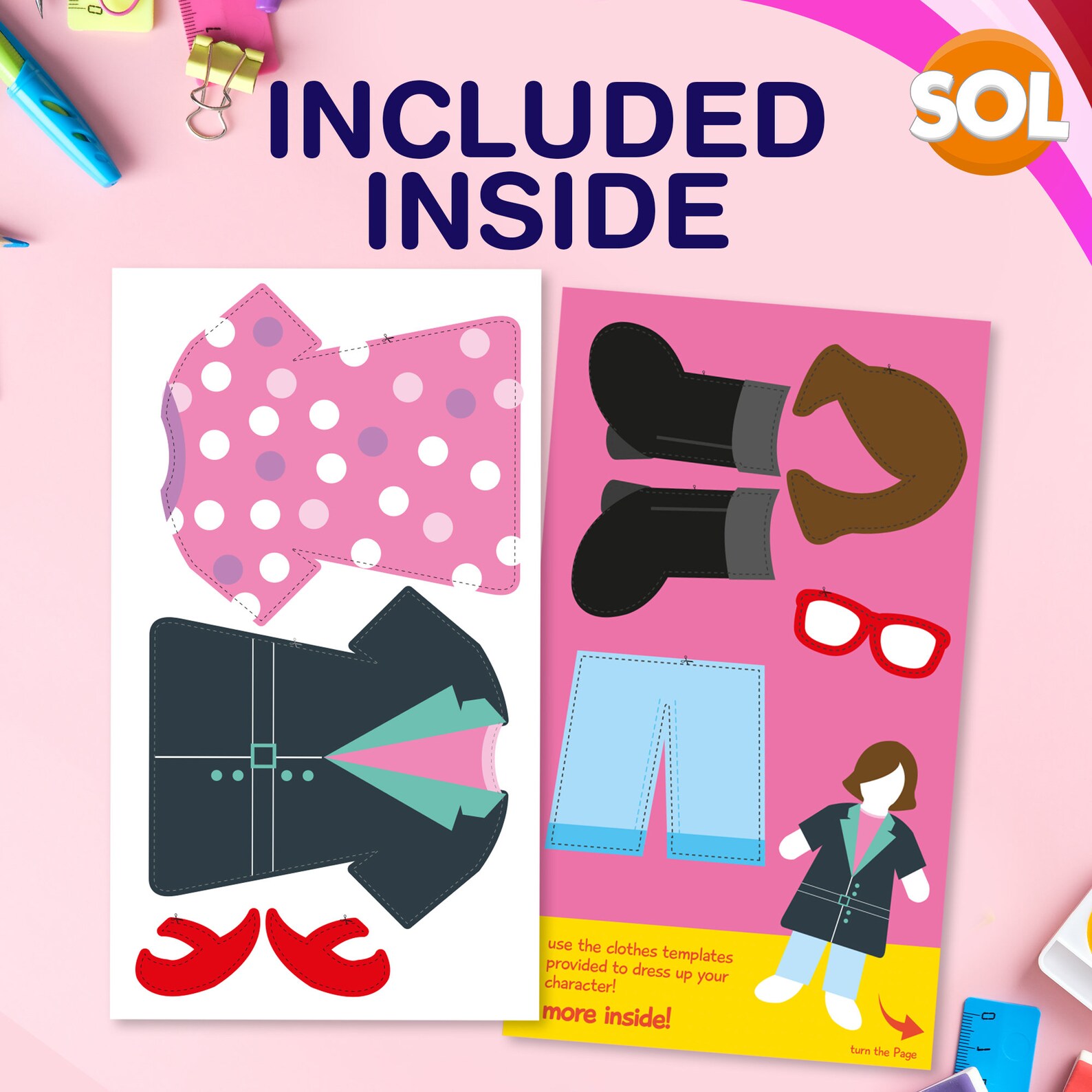 40 Paper People Cut Outs for Kids Arts and Crafts 15 Boy 15 - Etsy