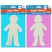 40 Paper People Cut Outs for Kids Arts and Crafts 15 Boy 15 - Etsy