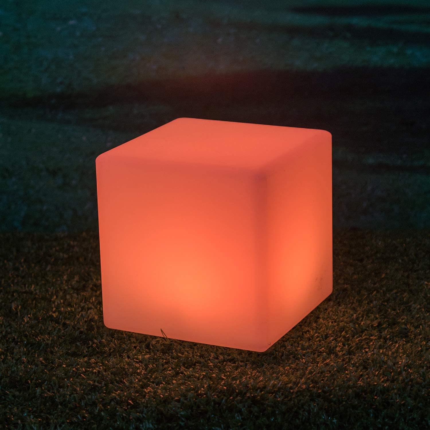 LED Glowing Cube Lamp With Remote Control - Etsy UK