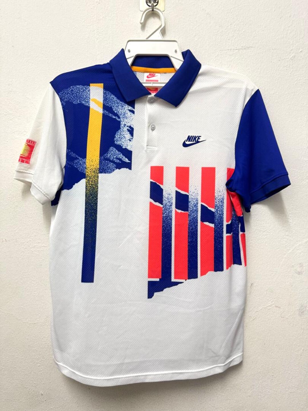 Nike Polo Agassi Challenge Count Reproduction Slim Fit Ringer Polo ...