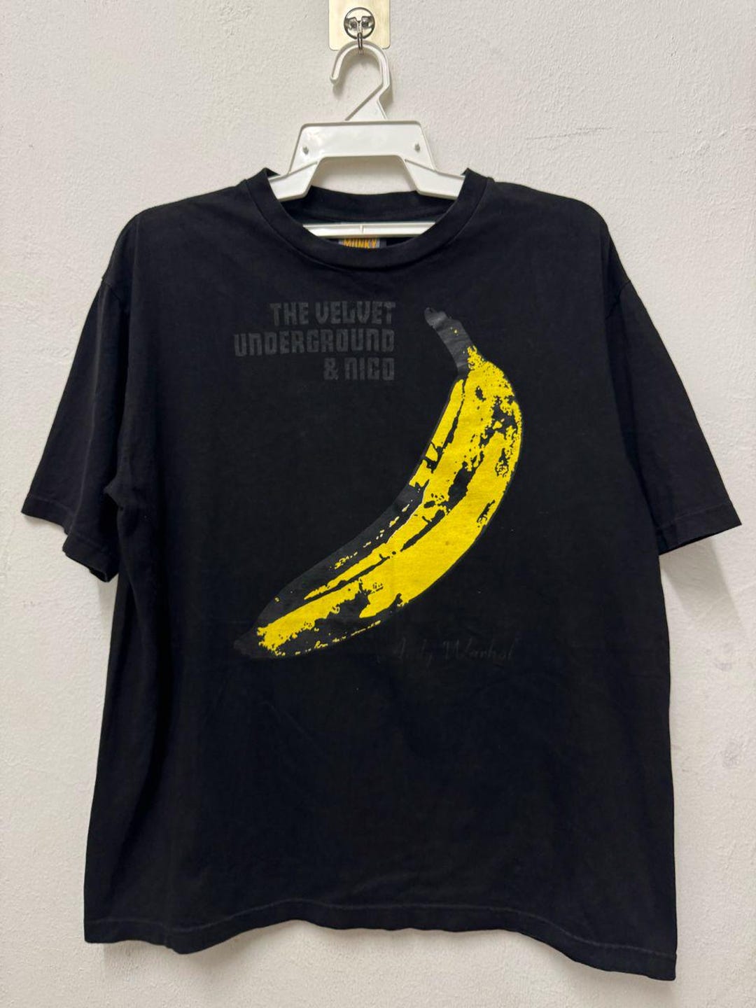 Vintage Velvet Underground & Nico Band T Shirt / Pop Art Andy Warhol T ...