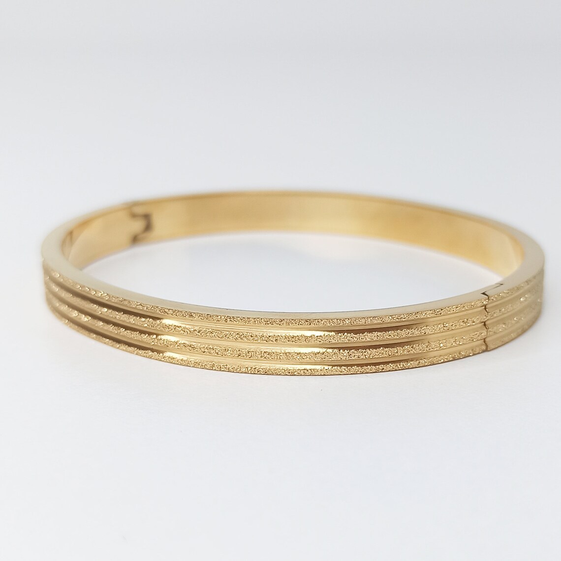 Gold Filled Bangle Bracelet Gold Stackable Cuff Bracelet - Etsy