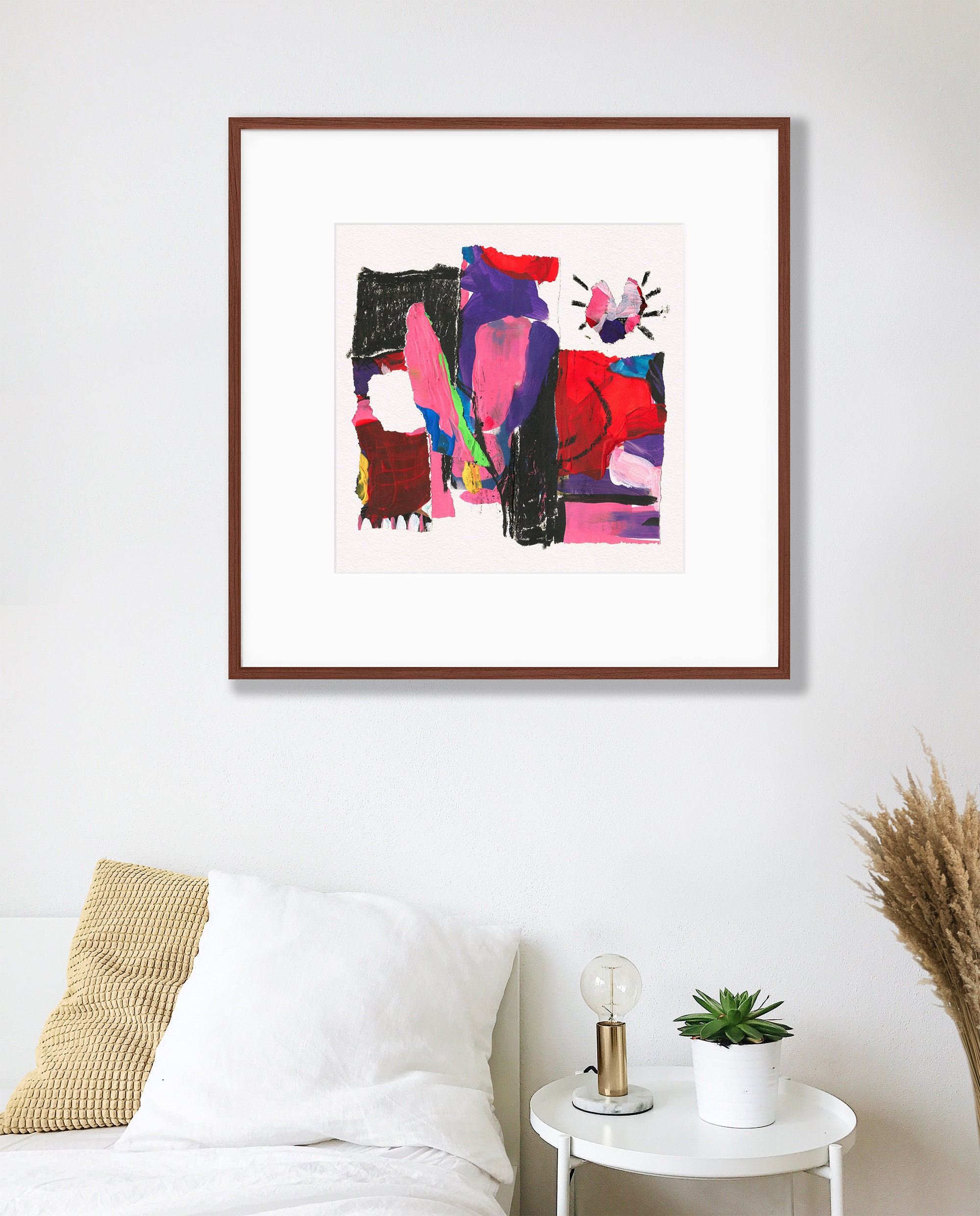 Abstract Art Print Abstract Collage Art Printable Abstract - Etsy