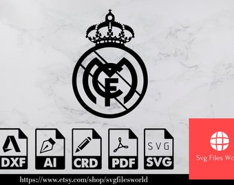 Real Madrid Logo | Etsy