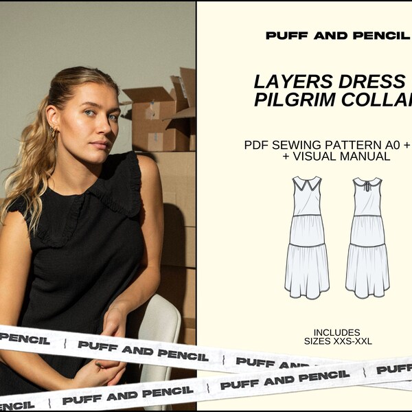 Pilgrim Collar Pattern - Etsy