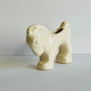 Mccoy Stretch Horse Planter off White Mid Century Pottery Vase Mccoy ...
