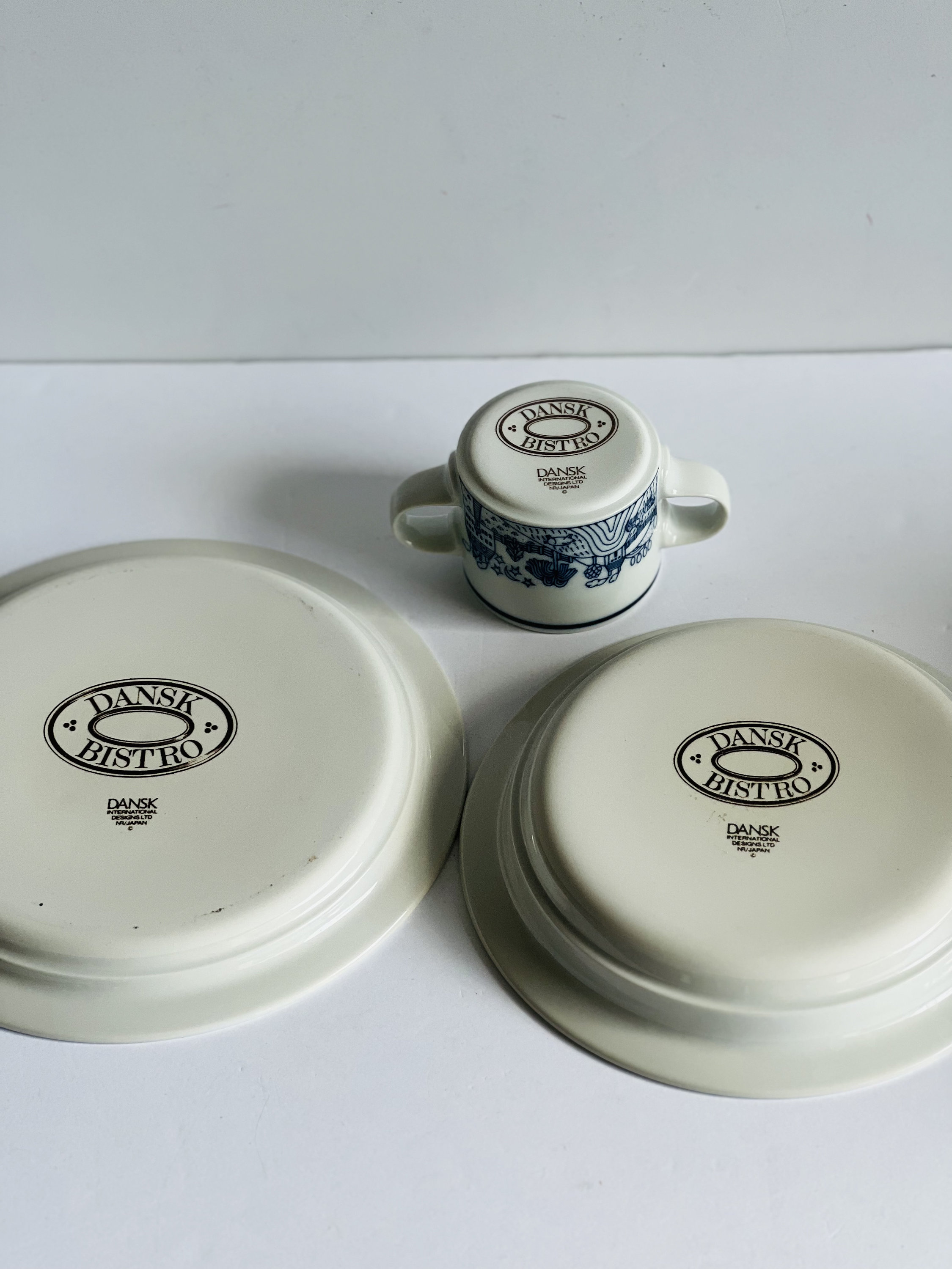 Vintage Dansk Bistro for Kids 3 Piece Childs Dinnerware Set - Etsy