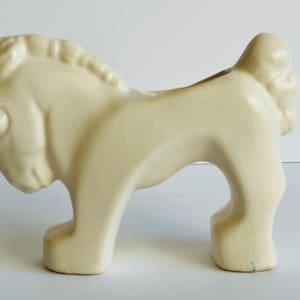 Mccoy Stretch Horse Planter off White Mid Century Pottery Vase Mccoy ...