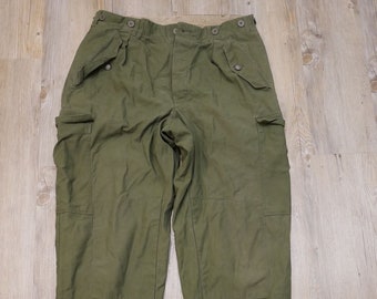 Vintage 60s 70s Army Pants US Military Cargo Field Trouser M Vintage 60s 70s Army Pants US Military Cargo Field Trouser M